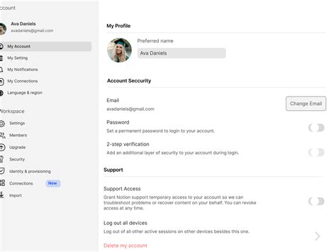 Settings Daily Ui 007 By Gökçe On Dribbble