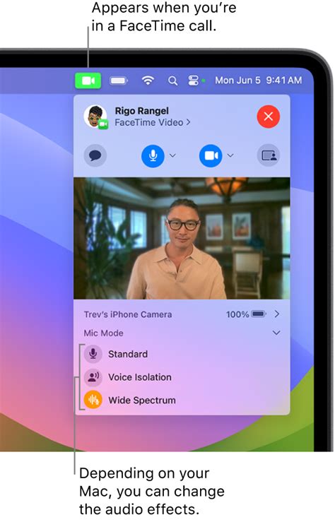 Change Audio Options For FaceTime Calls On Mac Apple Support