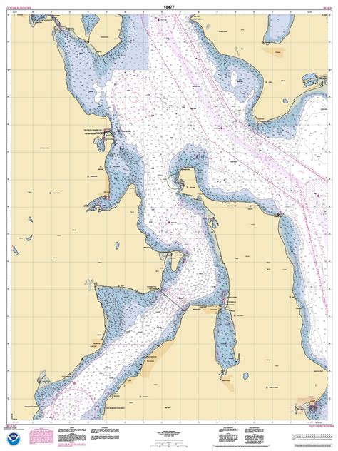 NOAA Nautical Charts For U S Waters NOAA Pacific Coast Charts NOAA Chart Puget