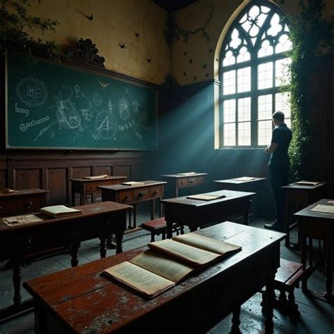 Free Abandoned Gothic Classroom Image Gothic Classroom Abandoned Download At Stockcake