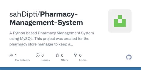 Github Sahdiptipharmacy Management System A Python Based Pharmacy