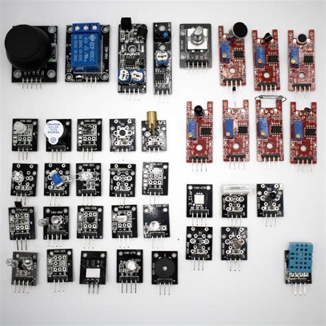 37 In 1 Sensor Modules Kit Complete Set For Most Single Computers Incl Tutorial Other Tools