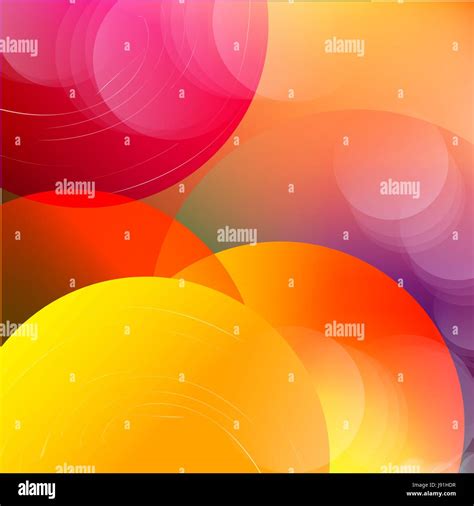 Abstract Overlay Circle Background With Circles Vector Illustration Stock Vector Image Art