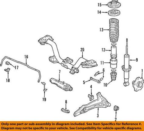 Exploring The Front Suspension System Of A 2002 Honda Accord