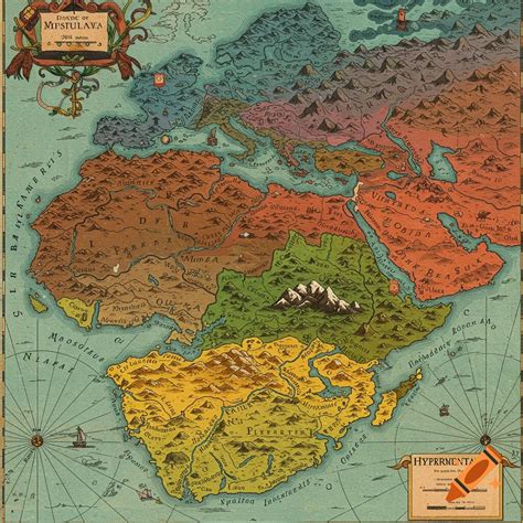 Hyperpigmentation Meme As A Geographical Map On Craiyon