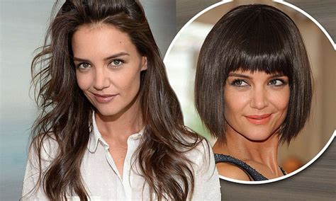 Katie Holmes Bob With Bangs