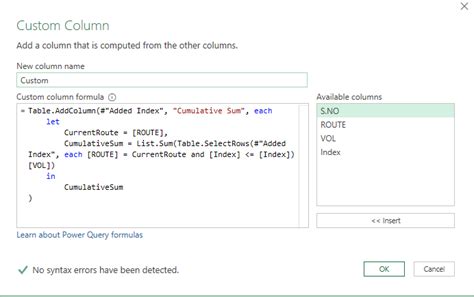 Solved Running Total Cumulative Sum With Categories Microsoft