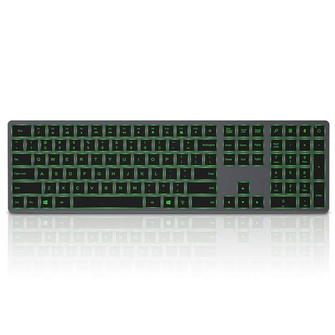 Buy Backlit Bluetooth Keyboard With 7 Color Backlight Seenda Rechargeable Ultra Slim Backlit