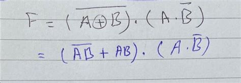 Solved F AB ABˉ AB AB ABˉ Chegg com
