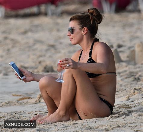 Coleen Rooney Sexy With Family In Barbados Aznude