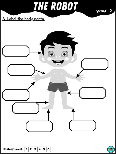 The Robot Worksheet Pdf