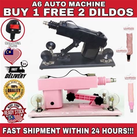 Ready Stock A6 Auto Machine Vibrator Dildo For Master Sex Toy G Spot