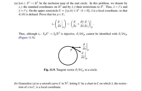 Calculus Problem About Tangent Vector And The Inclusion Map Of The