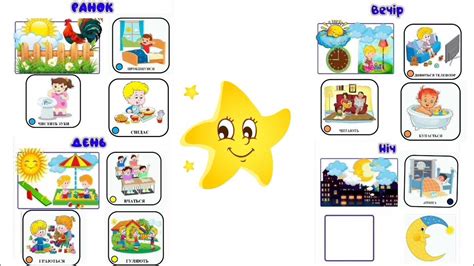 Дидактична гра Коли це буває частини доби Youtube