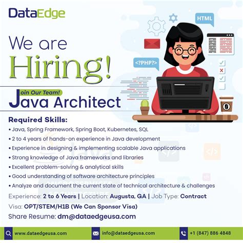 Dataedge On Linkedin Javajobs Javaarchitect Javaarchitectjobs