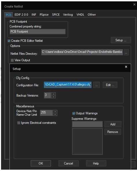 Netlister Crashes After Packaging The Design View Allegro X Capture Cis Pcb Design And Ic