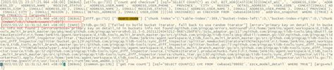 Sync Diff Inspector执行进度在某一特定值卡住很久 Tidb 的问答社区 Sync Diff Inspector执行进度在某一特定值卡住很久 Tidb 的问答社区
