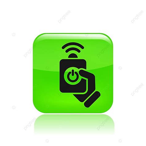 Vector Illustration Of Isolated Remote Icon Command Shut Down Stop
