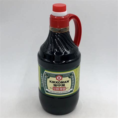 龜甲萬 甘醇薄鹽醬油 釀造1 6L 全素 永發生鮮素食專賣店