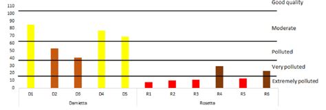 Classification Of Rosetta And Damietta Branches Based On Nbpi Index El Download Scientific