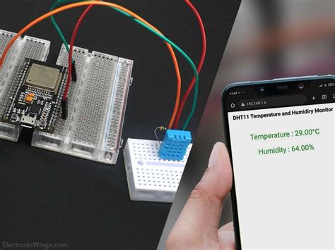 Dht11 Sensor Interfacing With Esp32 Esp32