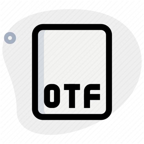 otf file coding files icon download on iconfinder