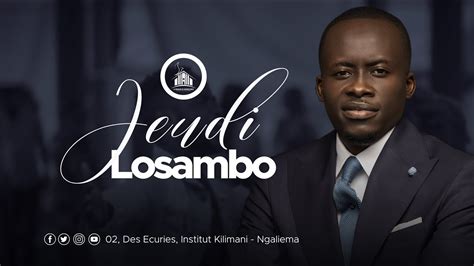 [live] Jeudi Losambo 16 03 2023 Frère Alphée Seko Home Youtube