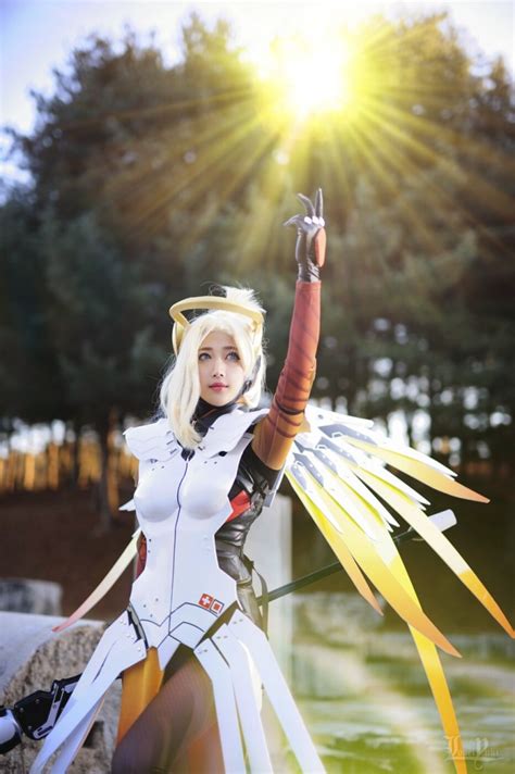Overwatch Mercy Cosplay Liv Inven Global