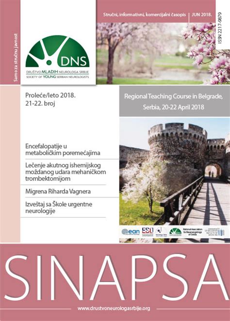 Novine Sinapsa Društvo Neurologa Srbije