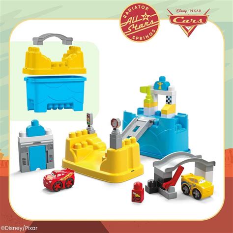 Mega Bloks Disney Aventuras Do Rayo Mcqueen Mattel Toymania