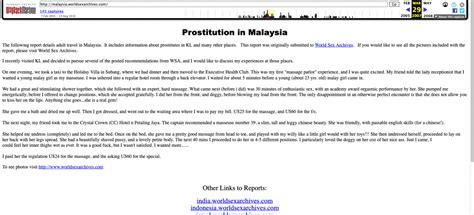 Malaysia Sex Guide