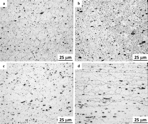 Light Optical Micrographs Of The Microstructures Observed At Locations Download Scientific