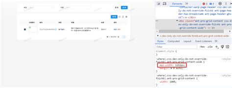 🐛 Bug Pagecontainer组件样式多了个最大宽度，pro Components版本2619 · Issue 7716 · Ant Designpro Components