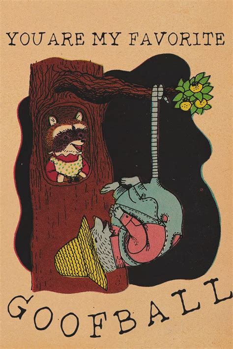 Red Cap Goofball Greeting Card Urban Outfitters