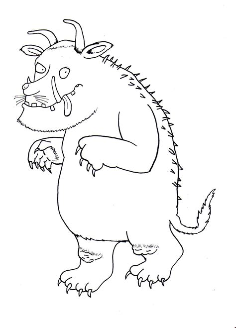 Gruffalo Coloring Pages Coloring Pages
