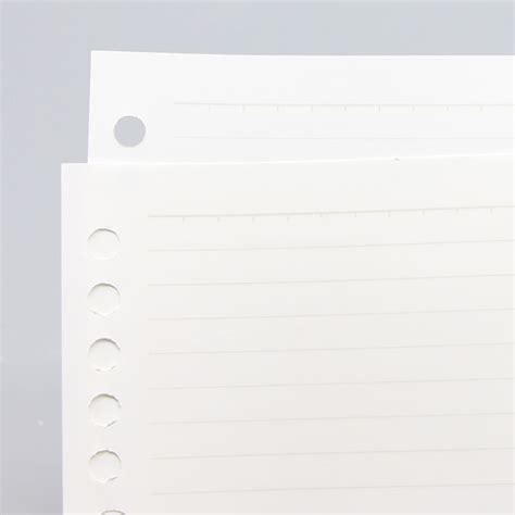 Muji Muji Japanese Stationery Loose Leaf Paper Planting Trees A4