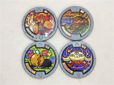 Bandai Yo Kai Watch Yokai Medals Lot Yokai Watch Hobbies And Toys