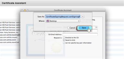 Renew The Apple Push Notification Service Apns Certificate