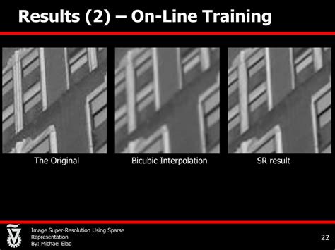 Ppt Single Image Super Resolution Using Sparse Representation