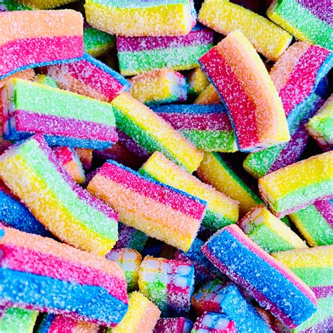 Sour Rainbow Bricks Sweet Temptations Candy Bar
