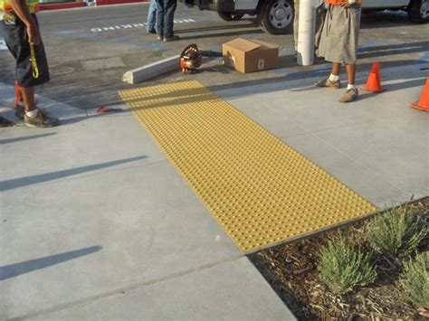 Truncated Dome And Detectable Warnings Installation Southern California