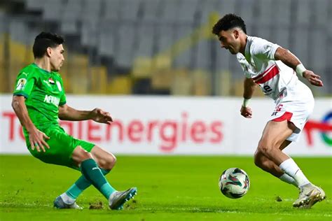 التعادل السلبي يحسم مباراة المصري ضد الزمالك في الكونفيدرالية