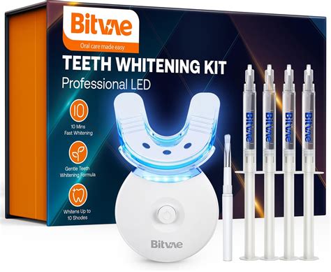 Bitvae Teeth Whitening Kit With Led Light Teeth Whitening