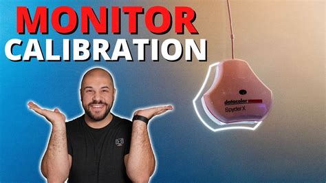 How To CALIBRATE YOUR MONITOR Example With A SpyderX Pro YouTube