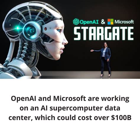 Openai And Microsoft To Build Big Data Center Microventures Posted On
