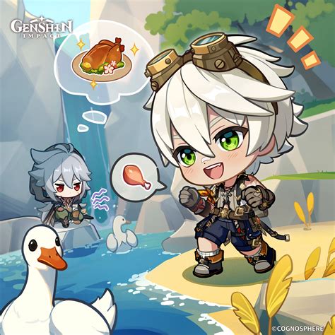 Razor And Bennett Genshin Impact Danbooru