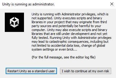 Warning Dialog Of Unity 6 Unity Engine Unity Discussions