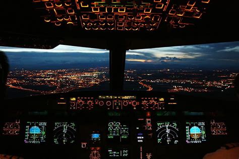 Airbus A320 Cockpit Airliner A320 Cockpit Airbus Hd Wallpaper Peakpx
