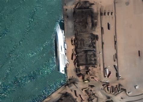 Satellite Images Show Beirut Explosion Damage Spacewatchglobal
