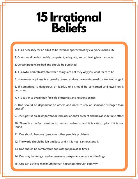 Rational Emotive Behavior Therapy Overview And Guide Therapy Resource